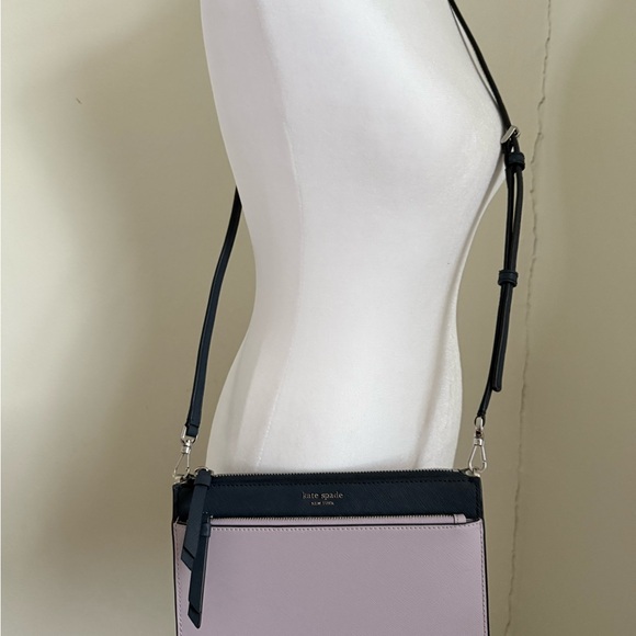 kate spade | Bags | Kate Spade Lavender And Navy Crossbody Bag | Poshmark